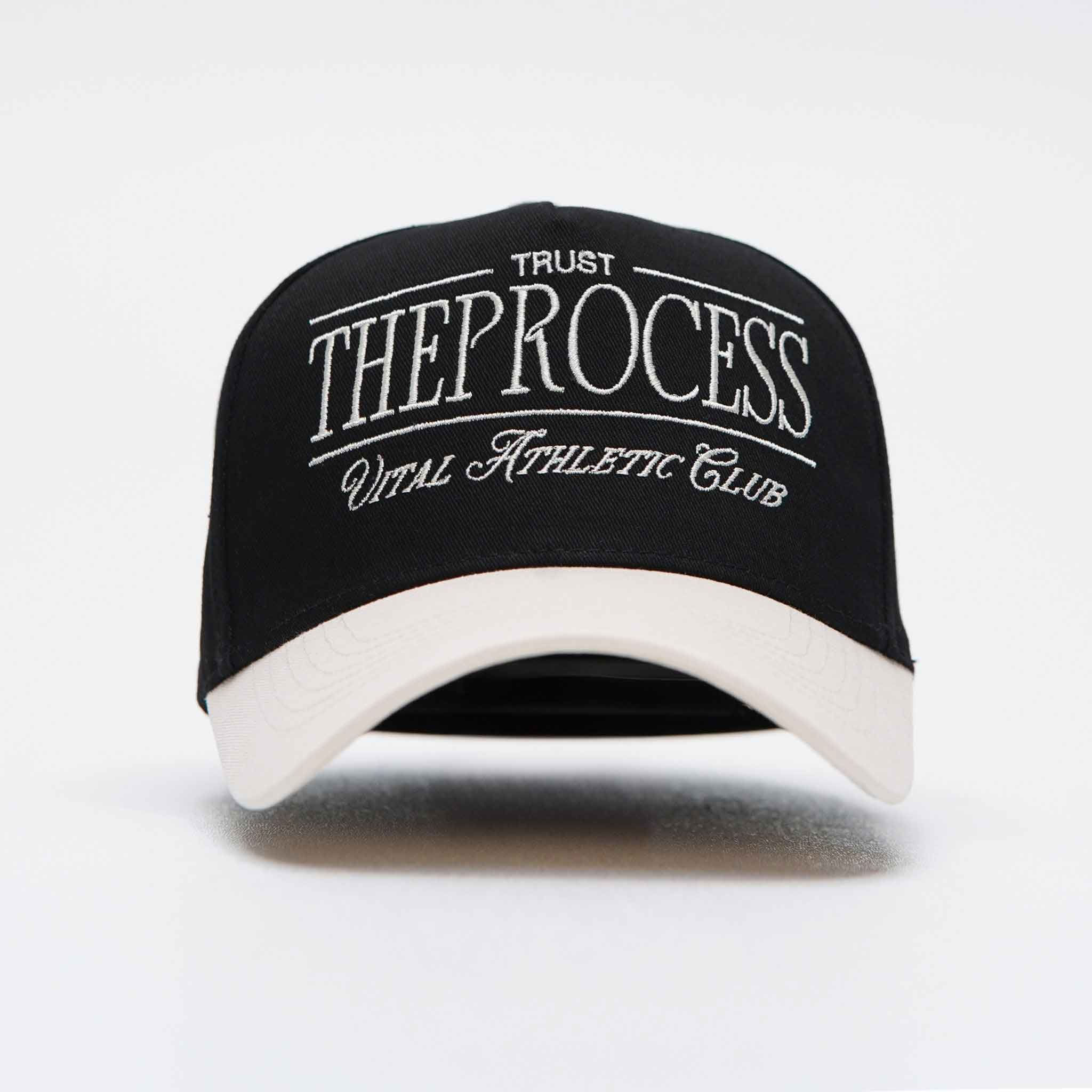 A Frame Snapback Hat - Black/Off-White VAC-Trust the Process – VITAL ...